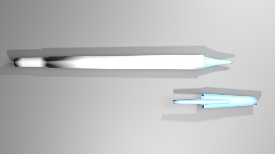 Ballpoint Pen - 3D Model by Xtreme Studio