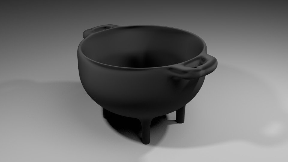 Cauldron 1 - 3D Model by Xtreme Studio