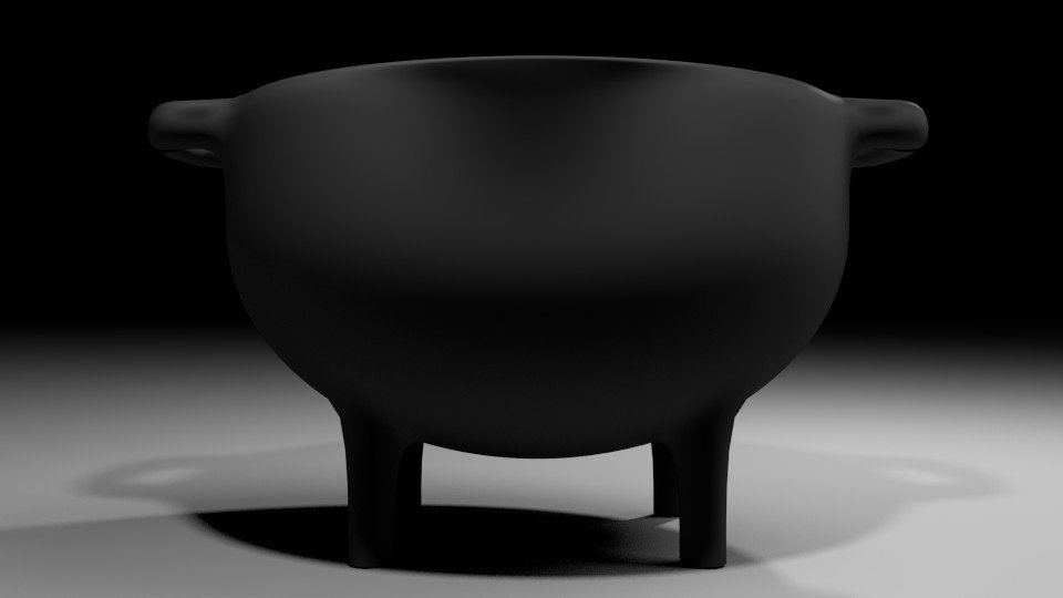 Cauldron 1 - 3D Model by Xtreme Studio