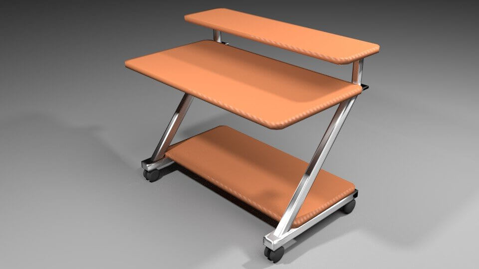 Computer Table 4 - 3D Model by Xtreme Studio