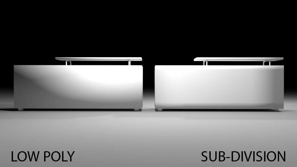 Counter Desk 10 - 3D Model by Xtreme Studio