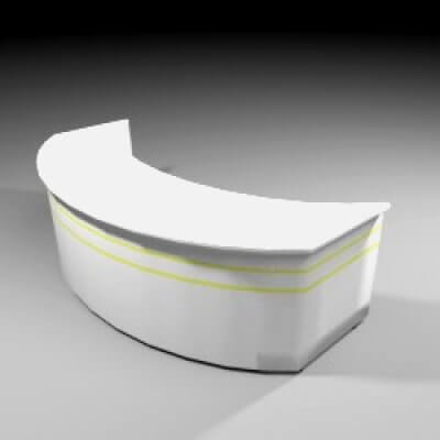 Counter Desk 4 - 3D Model by Xtreme Studio