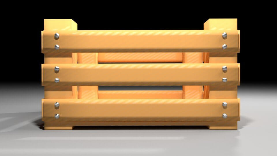 Crate 1 - 3D Model by Xtreme Studio