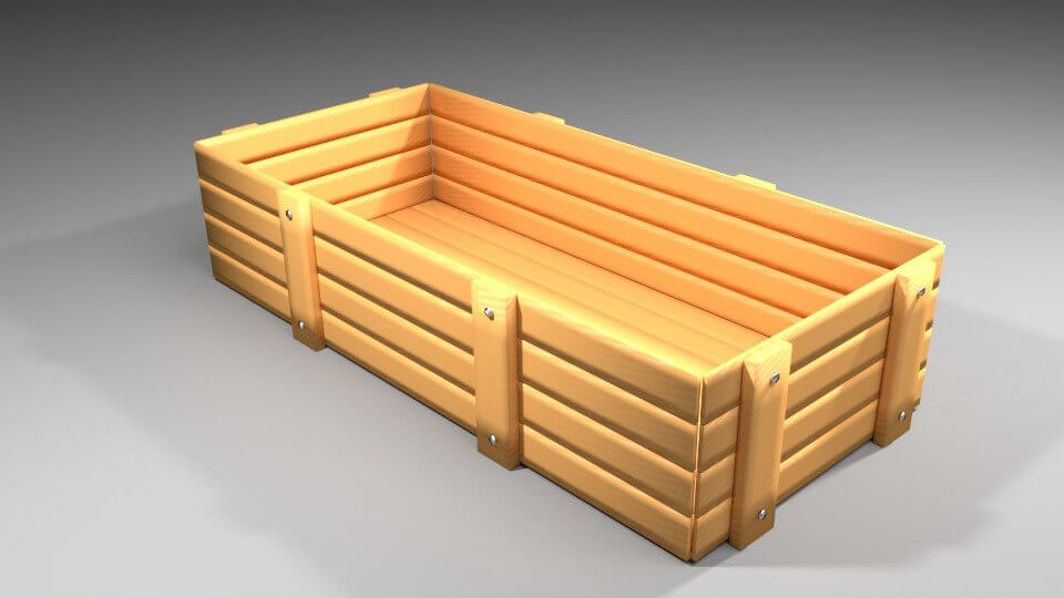 Crate 3 - 3D Model by Xtreme Studio