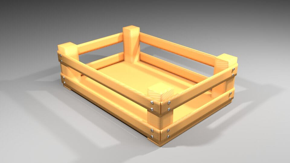 Crate 5 - 3D Model by Xtreme Studio