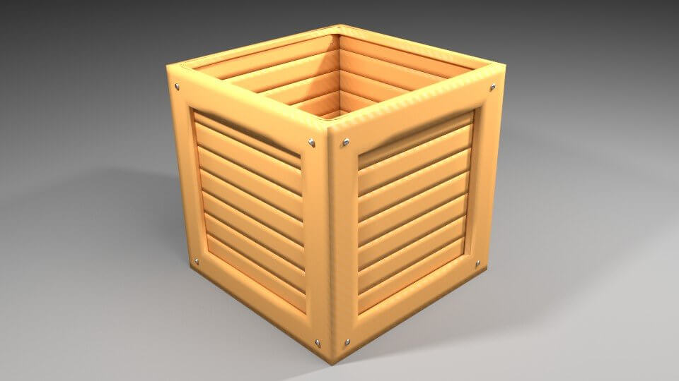 Crate 6 - 3D Model by Xtreme Studio