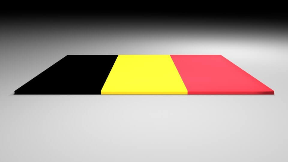 Flag - Belgium 3D Model by Xtreme Studio