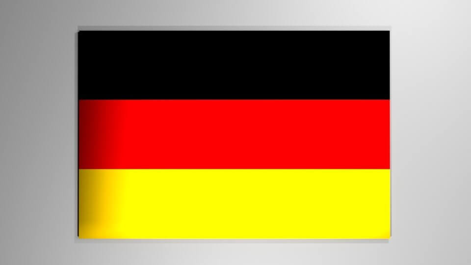 Flag - Germany 3D Model by Xtreme Studio