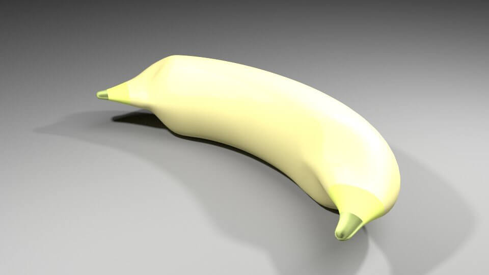 Fruit - Banana 3D Model by Xtreme Studio