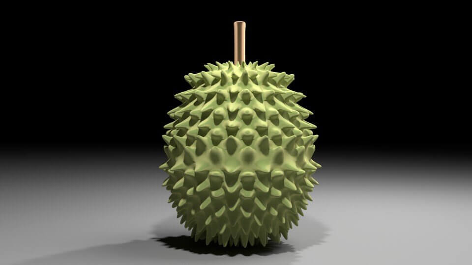 Fruit - Durian 3D Model by Xtreme Studio