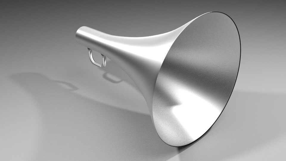 Funnel Horn Antenna - 3D Model by Xtreme Studio