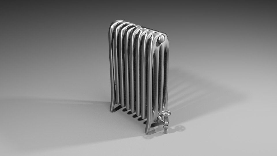 Heat Radiator 3 - 3D Model by Xtreme Studio
