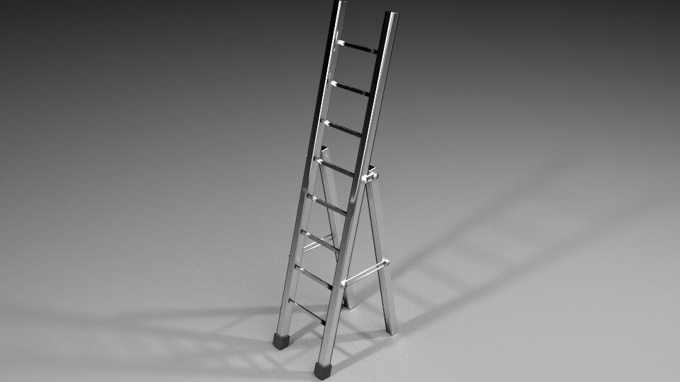 Ladder - Double Sided 3D Model by Xtreme Studio