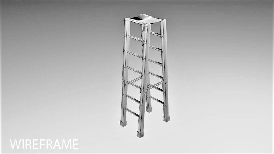 Ladder - Platform 3D Model by Xtreme Studio