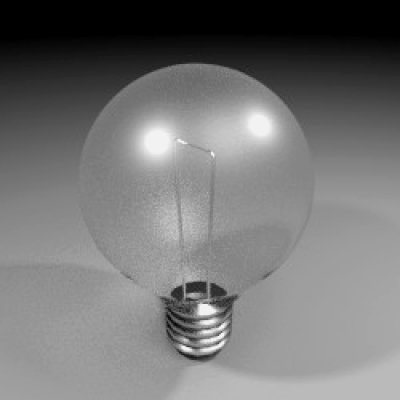 Light Bulb - Globe 3D Model by Xtreme Studio