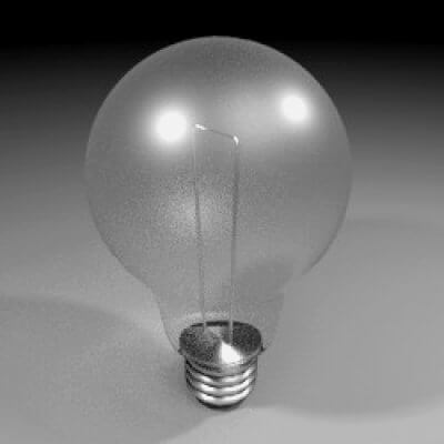 Light Bulb - Pear Shape 3D Model by Xtreme Studio