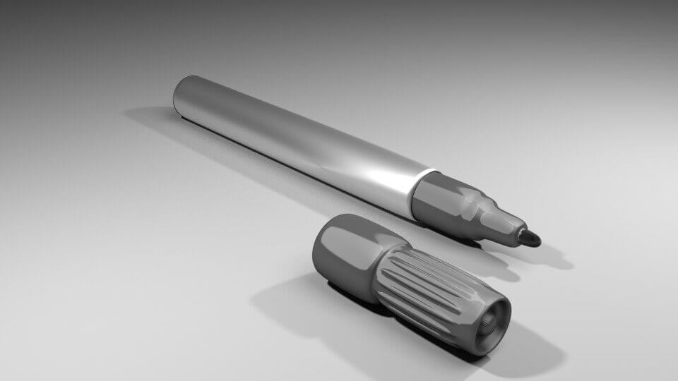 Marker Pen - 3D Model by Xtreme Studio