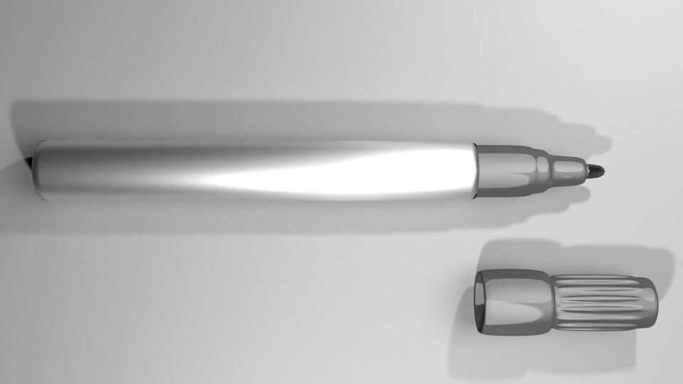 Marker Pen - 3D Model by Xtreme Studio