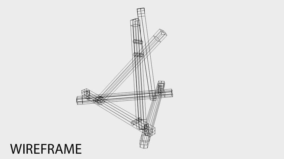 Military Barricade - Pyramid Obstacle 3D Model by Xtreme Studio