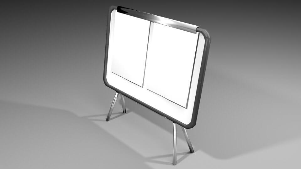 Notice Board 4 - 3D Model by Xtreme Studio