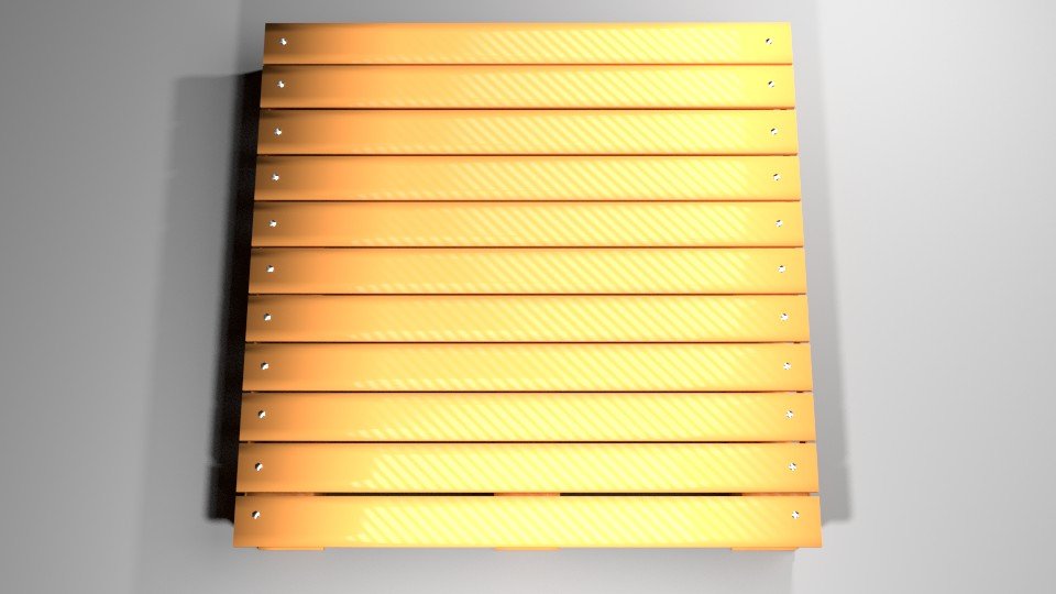 Pallet - CP3 Block 3D Model by Xtreme Studio