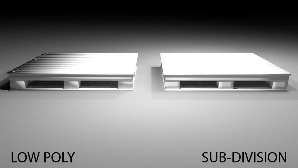 Pallet - Four Way Block 3D Model by Xtreme Studio