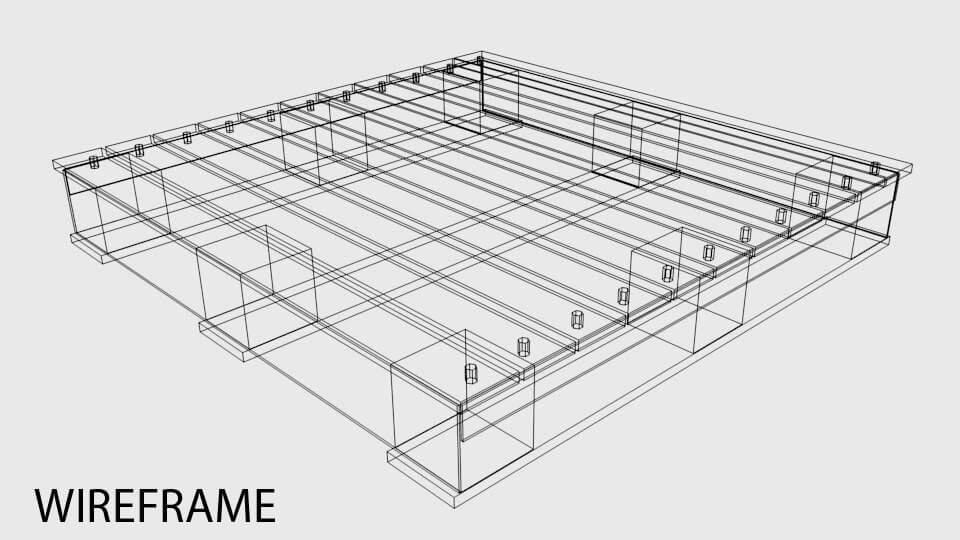 Pallet - Two Way Block 3D Model by Xtreme Studio