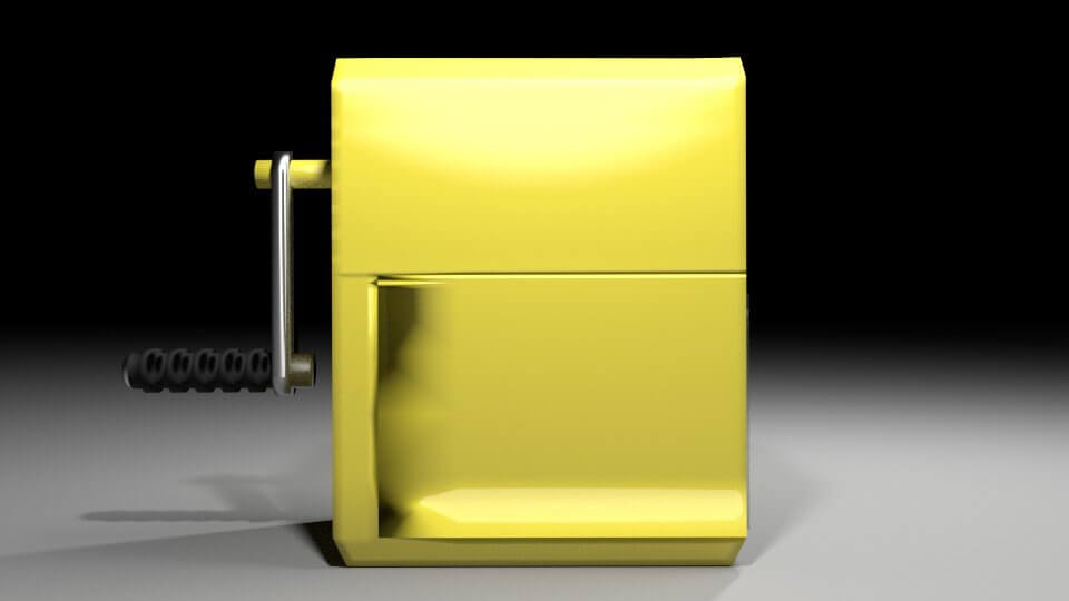 Pencil Sharpener 2 - 3D Model by Xtreme Studio