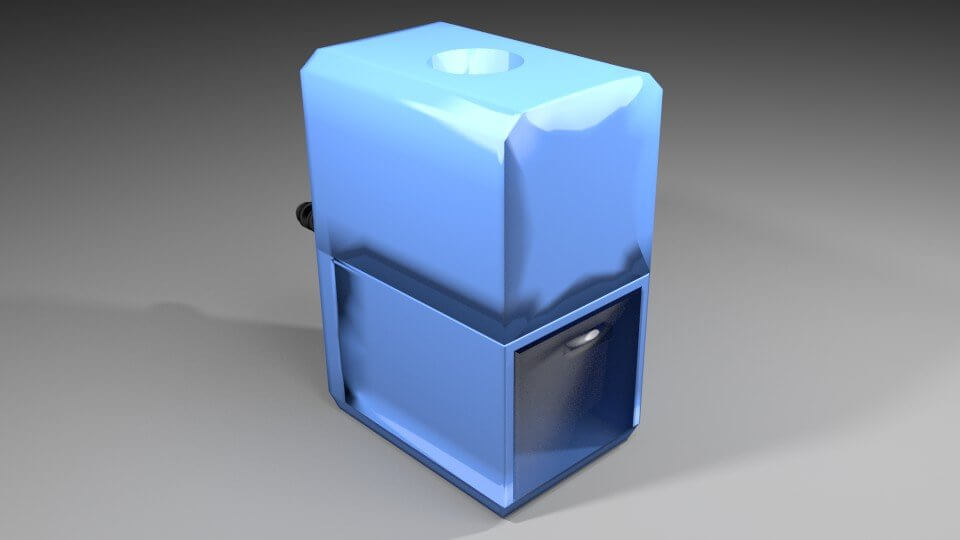 Pencil Sharpener 3 - 3D Model by Xtreme Studio