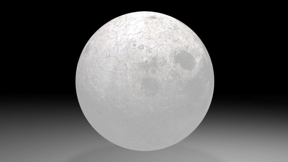 The Moon - 3D Model by Xtreme Studio