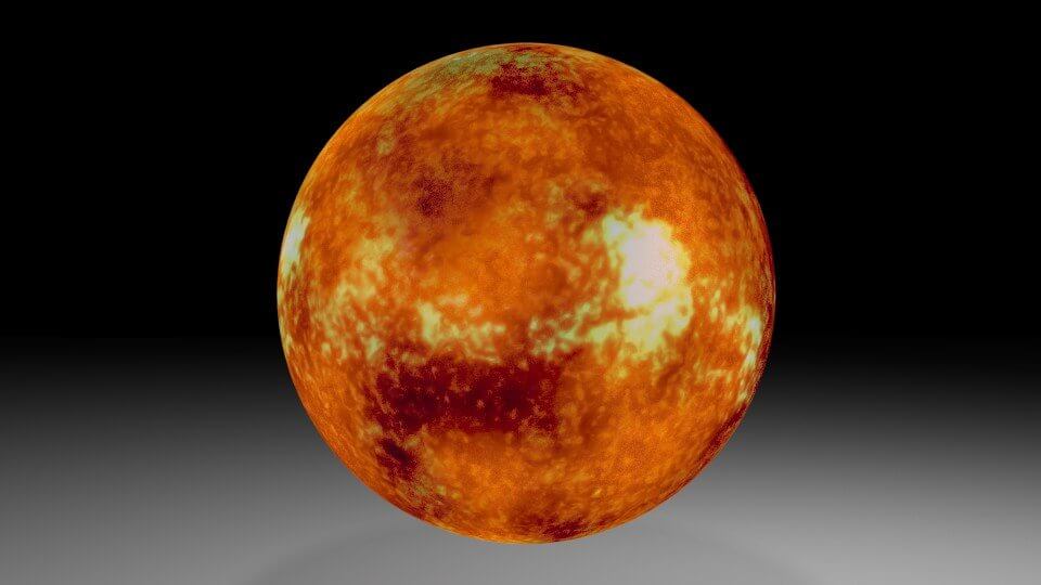 The Sun - 3D Model by Xtreme Studio