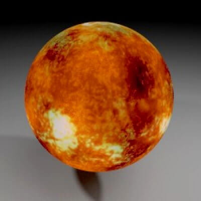 The Sun - 3D Model by Xtreme Studio