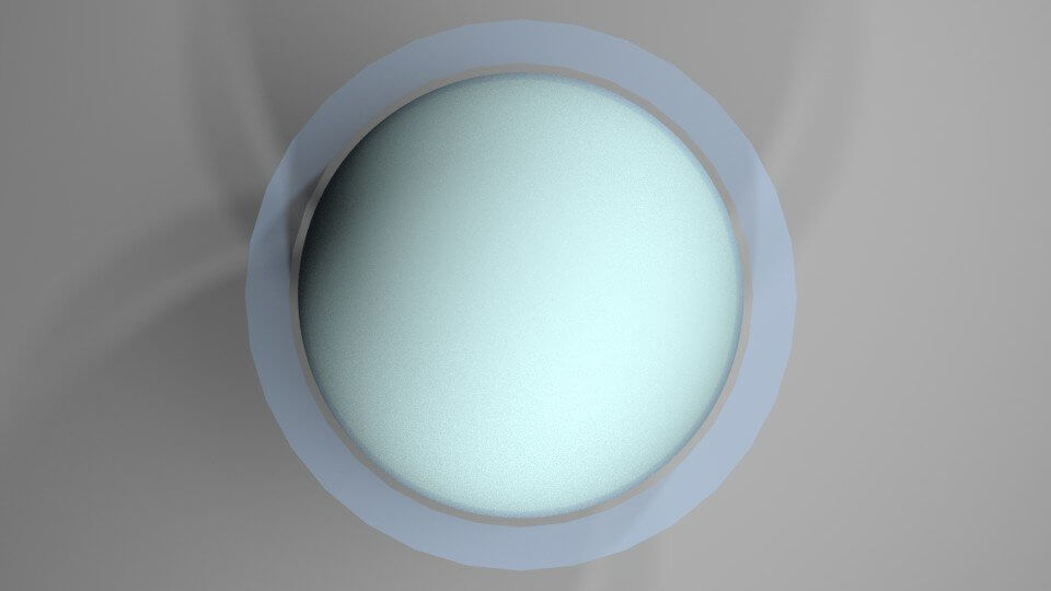 Planet Uranus - 3D Model by Xtreme Studio