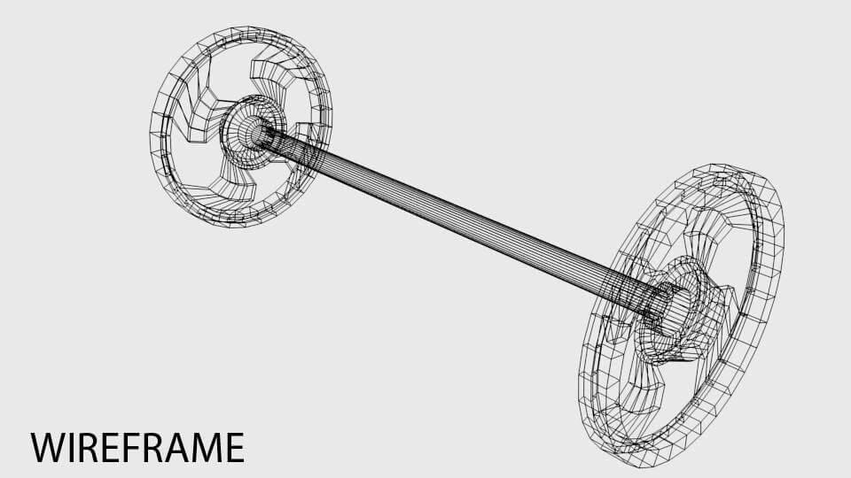 Plastic Wheel 2 - 3D Model by Xtreme Studio