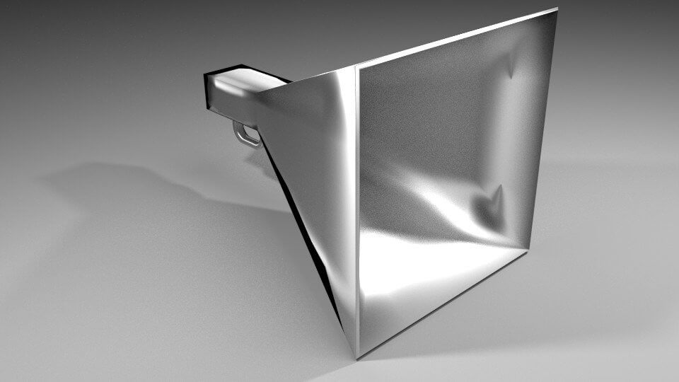 Pyramidal Horn Antenna - 3D Model by Xtreme Studio