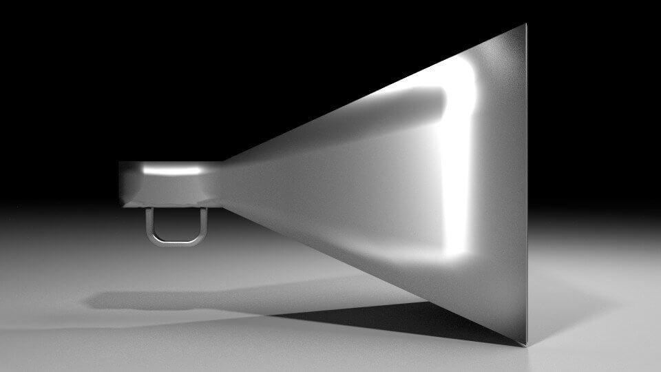 Pyramidal Horn Antenna - 3D Model by Xtreme Studio