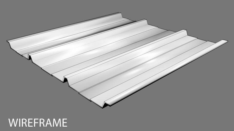 Roof Composite Panel - 3D Model by Xtreme Studio