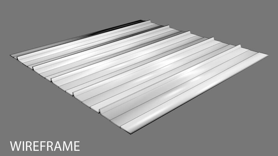 Roof Liner Panel - 3D Model by Xtreme Studio
