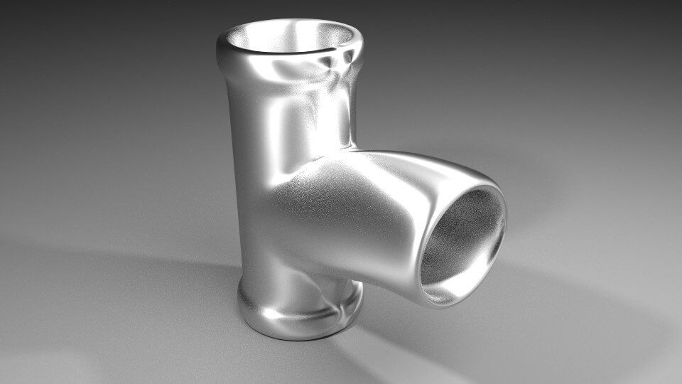 Steel Pipe 3 - 3D Model by Xtreme Studio