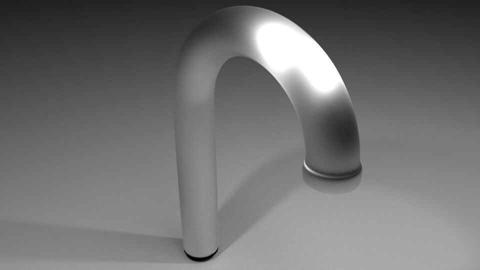 Steel Pipe 9 - 3D Model by Xtreme Studio