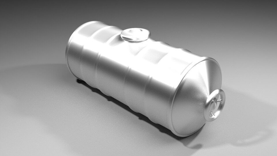 Steel Water Tank 5 - 3D Model by Xtreme Studio