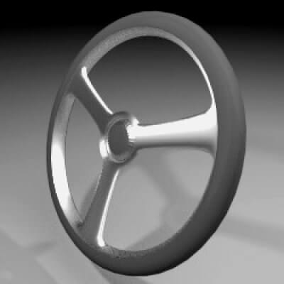 Steering Wheel 1 - 3D Model by Xtreme Studio