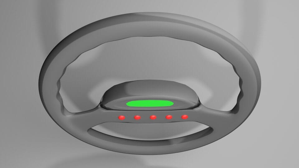 Steering Wheel 8 - 3D Model by Xtreme Studio