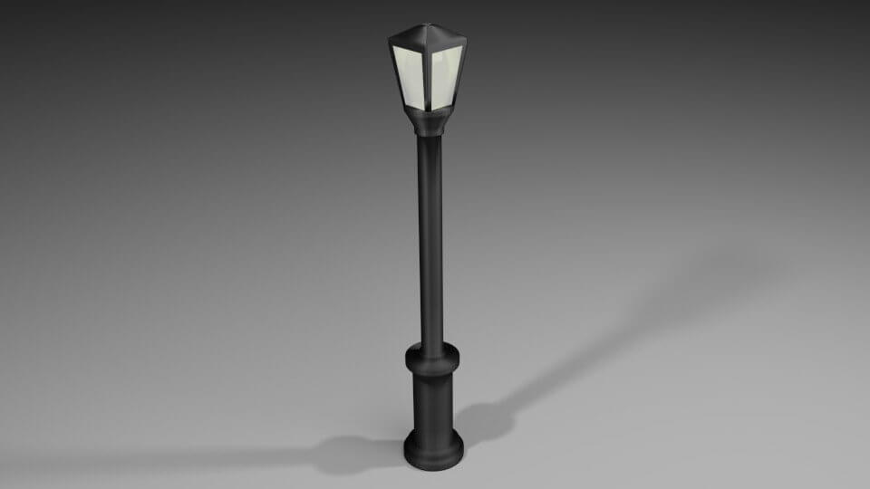 Street Lamp 3 - 3D Model by Xtreme Studio