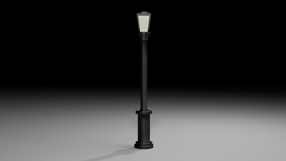 Street Lamp 3 - 3D Model by Xtreme Studio