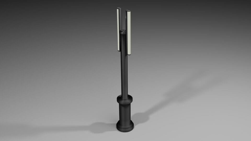 Street Lamp 5 - 3D Model by Xtreme Studio