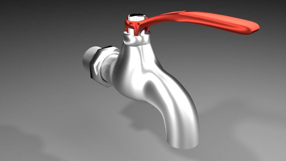 Tap Water 4 - 3D Model by Xtreme Studio