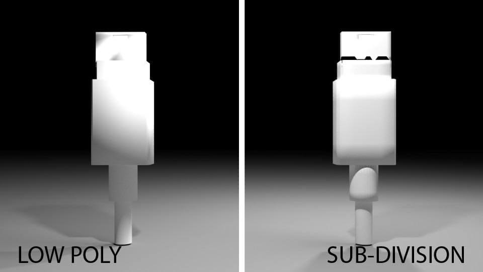 USB - Type B 3D Model by Xtreme Studio