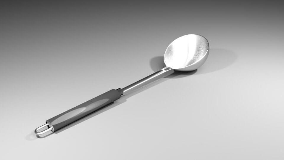 Utensil Ladle - 3D Model by Xtreme Studio