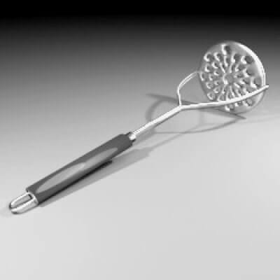 Utensil Solid Pusher - 3D Model by Xtreme Studio